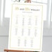 Modern Gold Table Plan | Gold Wedding, Modern Wedding, Table Plan ...