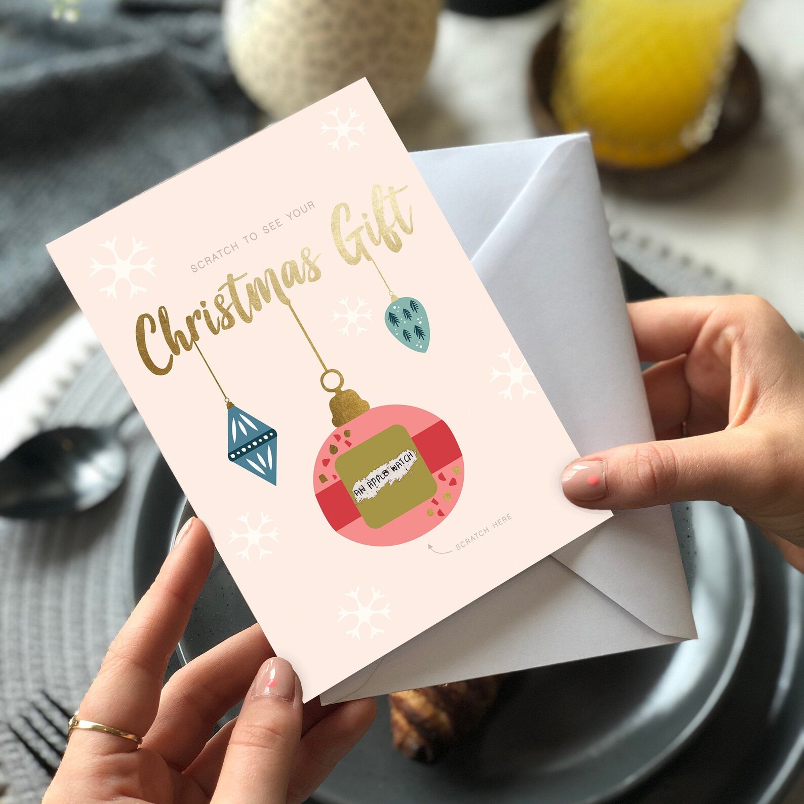 Christmas Surprise Scratch Card Scratch Reveal Surprise for - Etsy UK