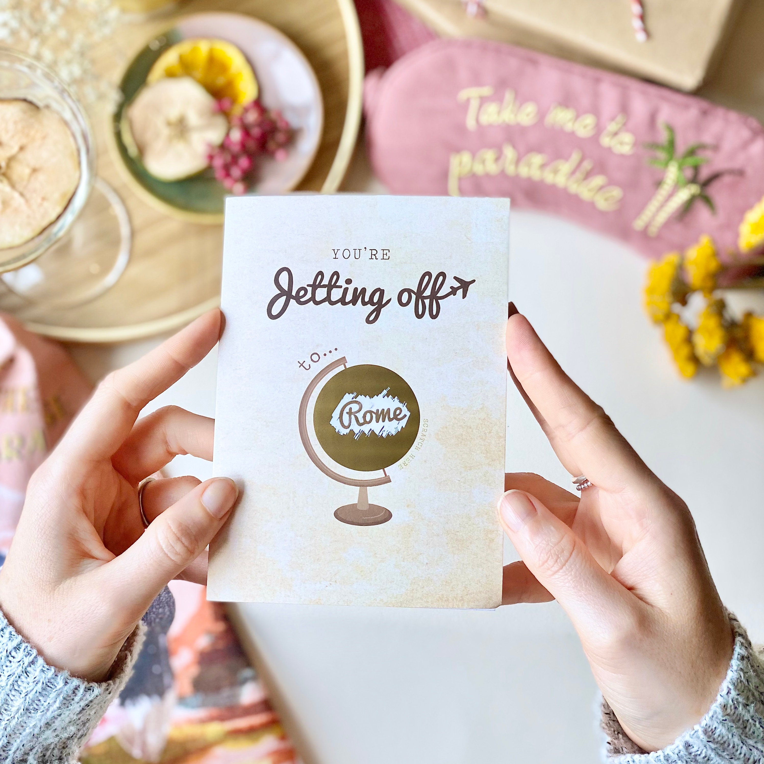 You're Jetting off Travel Scratch Card | Scratch & Reveal Surprise Trip ...