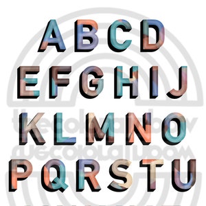 Printable Multiple Abcs- Digital Download Print - Etsy