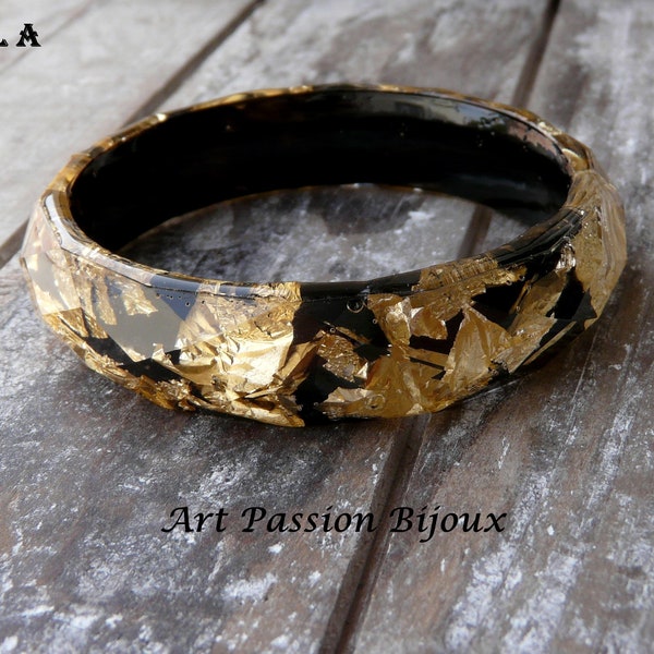 Gold Flake Resin - Etsy