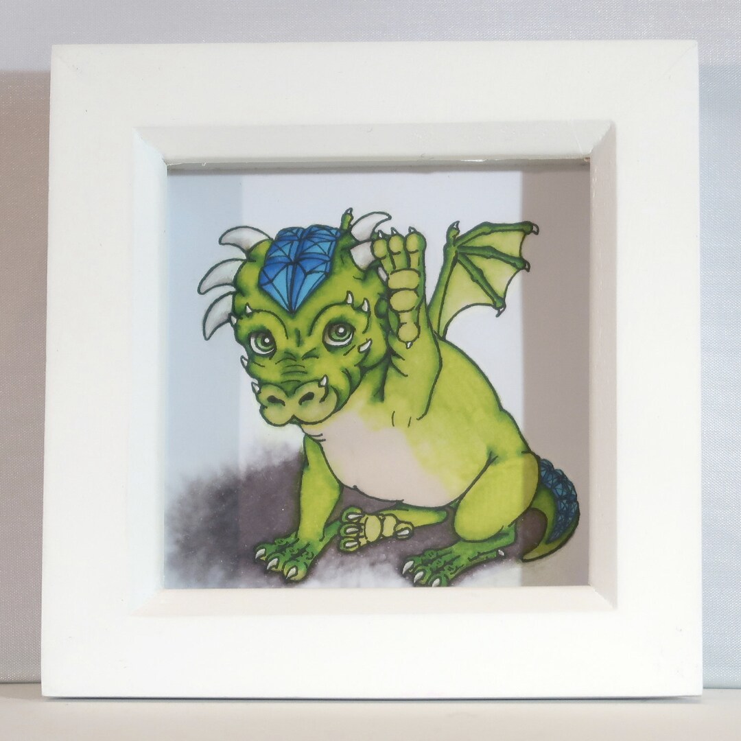 Draggos Original Art: stu Adorable Cute Little Puppy Dragon Dogdragon ...