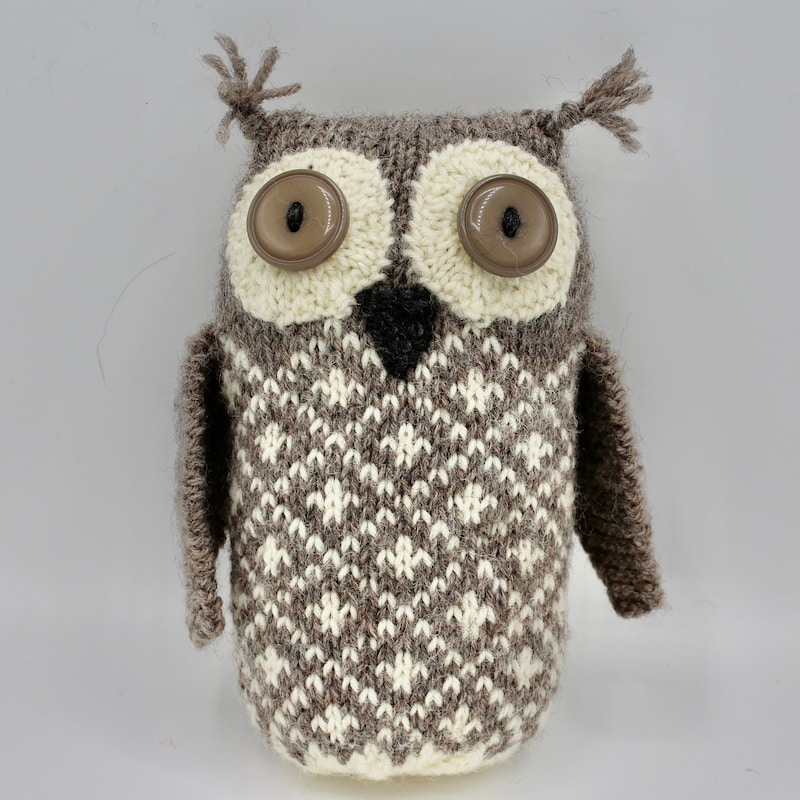 Stuffed Owl - Etsy