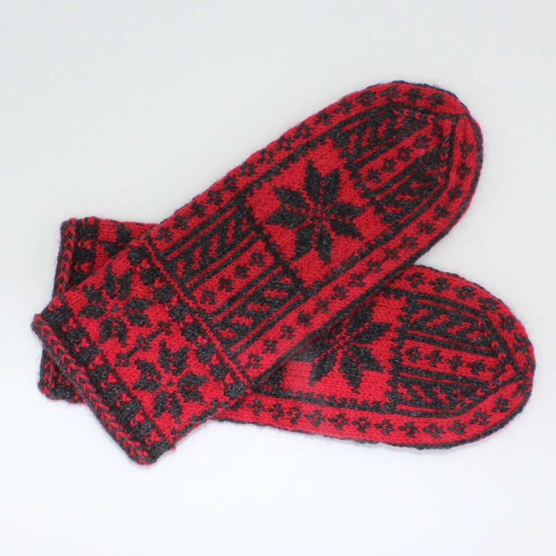 Scandinavian Mittens - Etsy