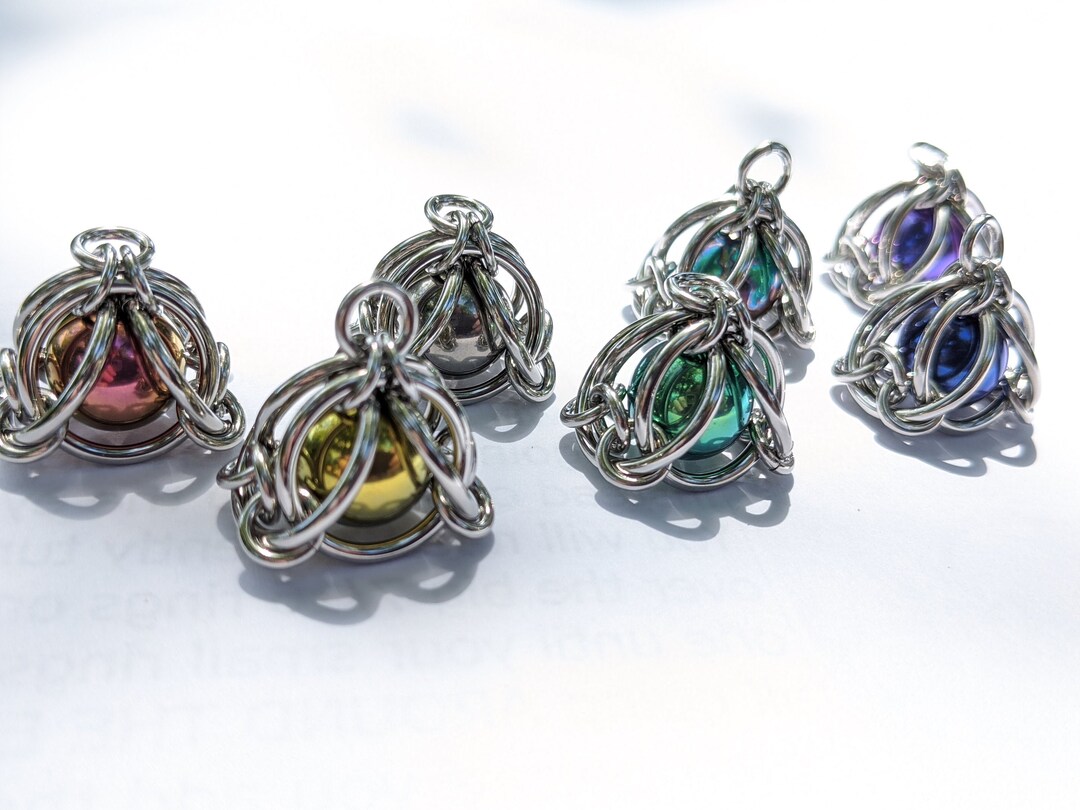 Carriage Pod Titanium Sphere Necklace - Etsy