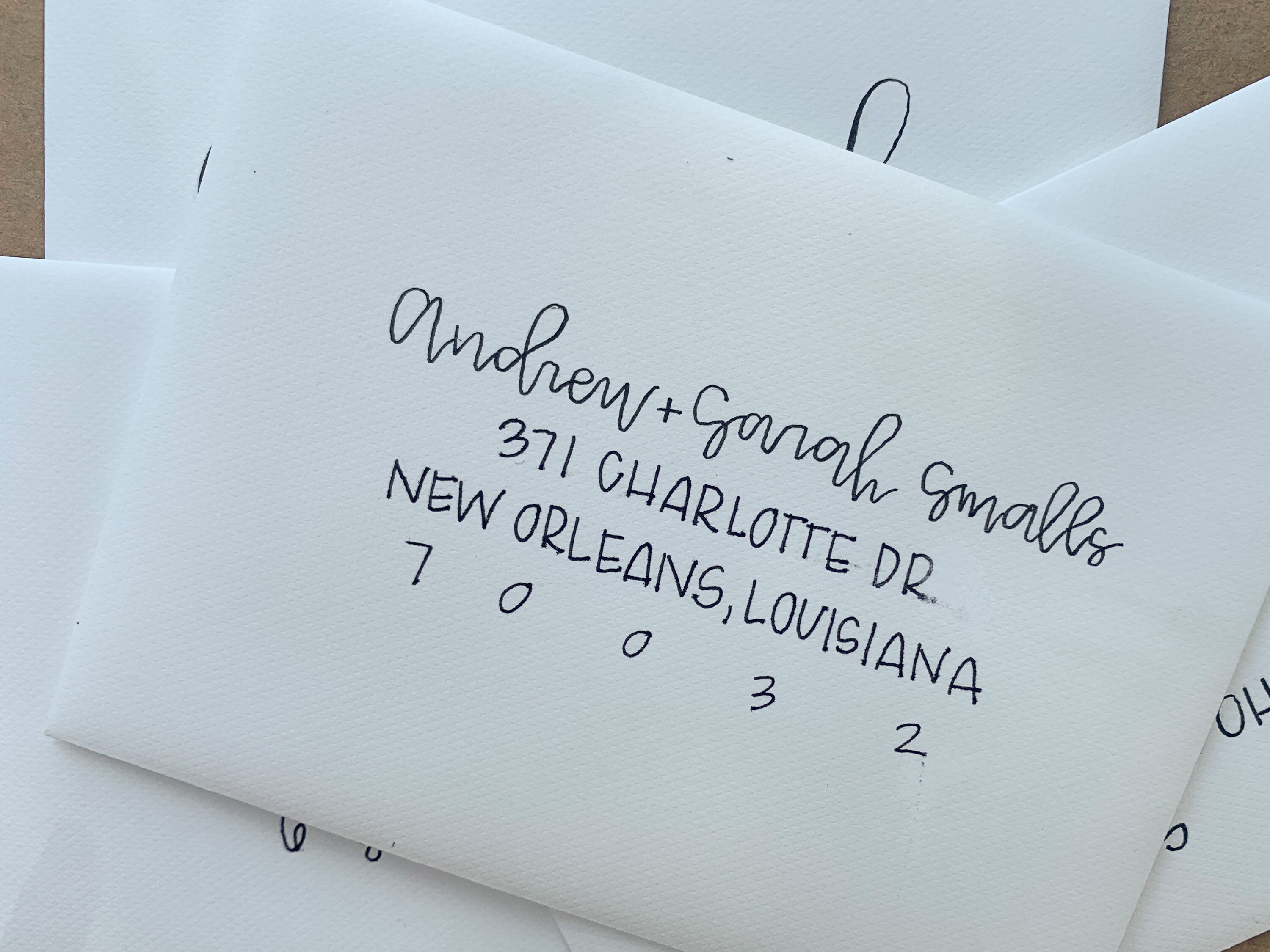 Modern Wedding Invitation Addressing | Calligraphy Envelope | Invites ...