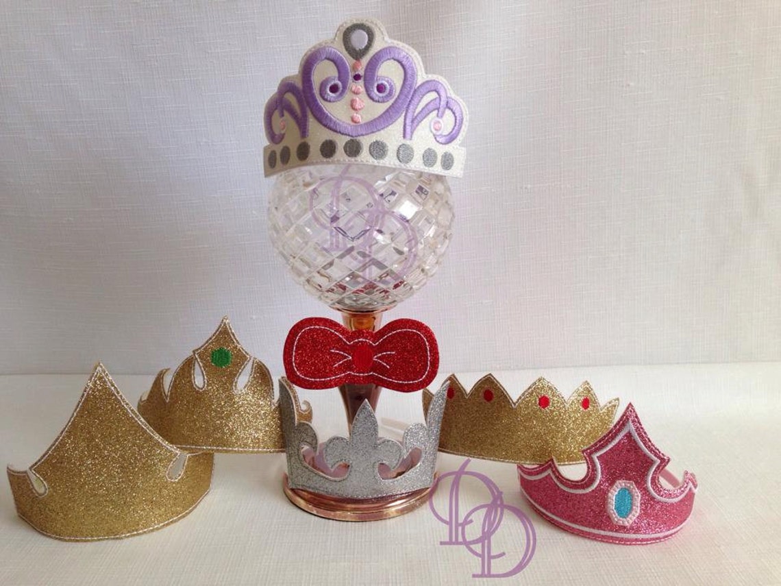 Package Crown Embroidery ITH Designs PDF Tutorial - Etsy