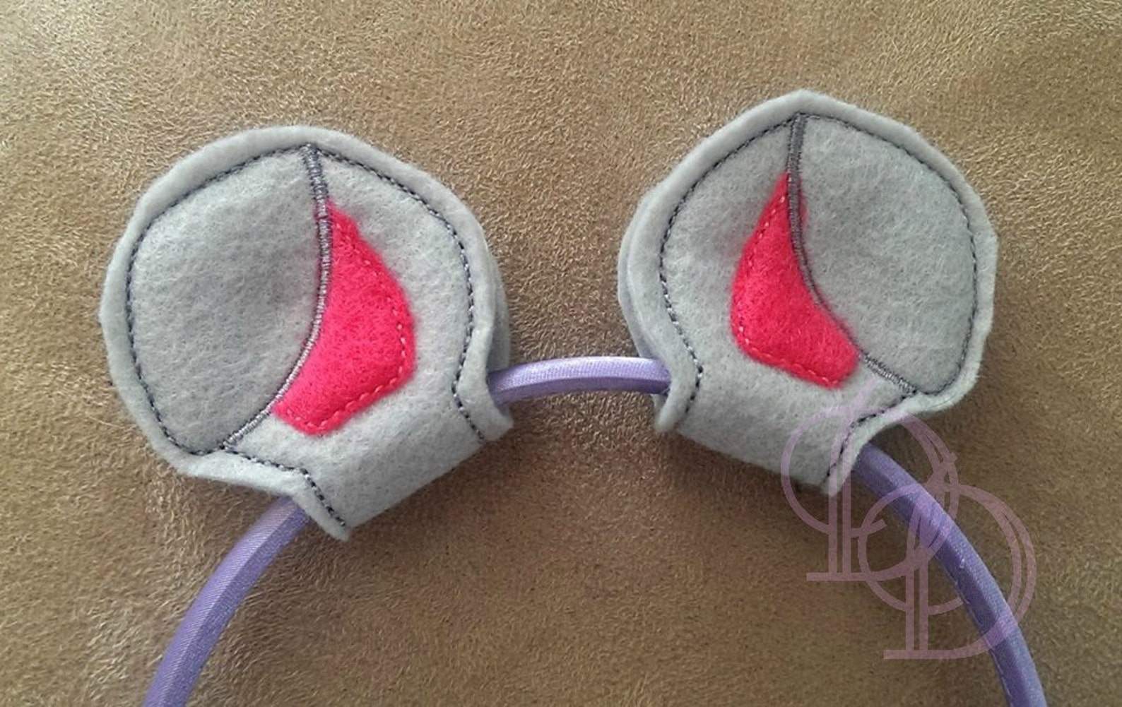 3 Different Styles Animal Ears for Embroidery Machines in the Hoop ...