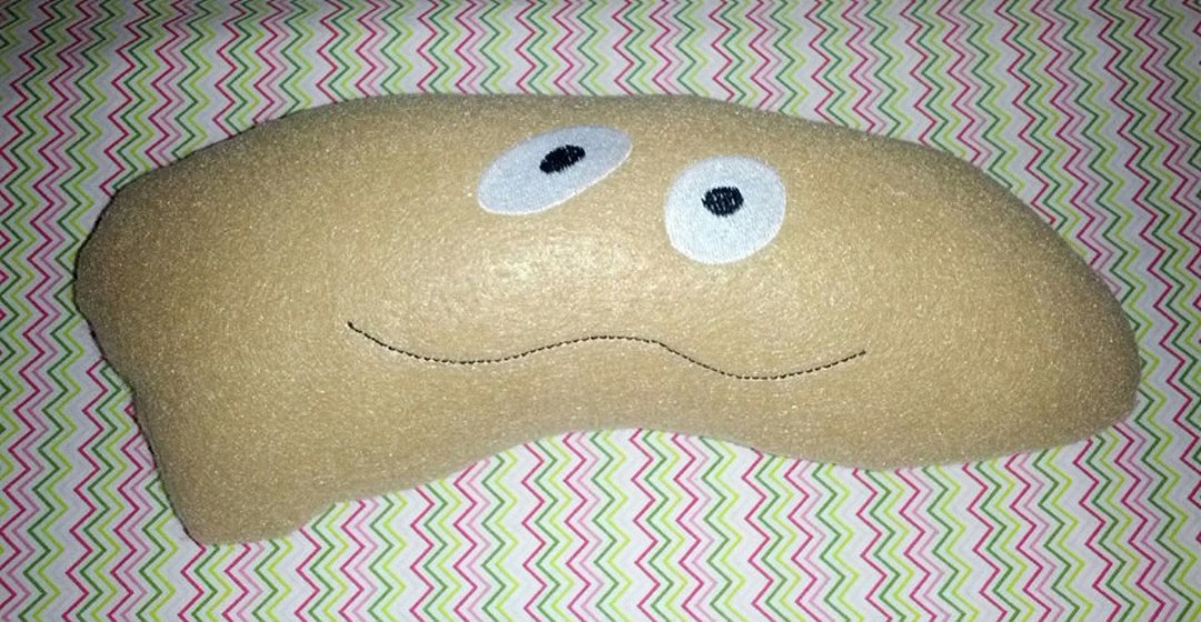 Hot Potato Stuffie or Bean Bag Softie ITH in the Hoop Embroidery Design ...