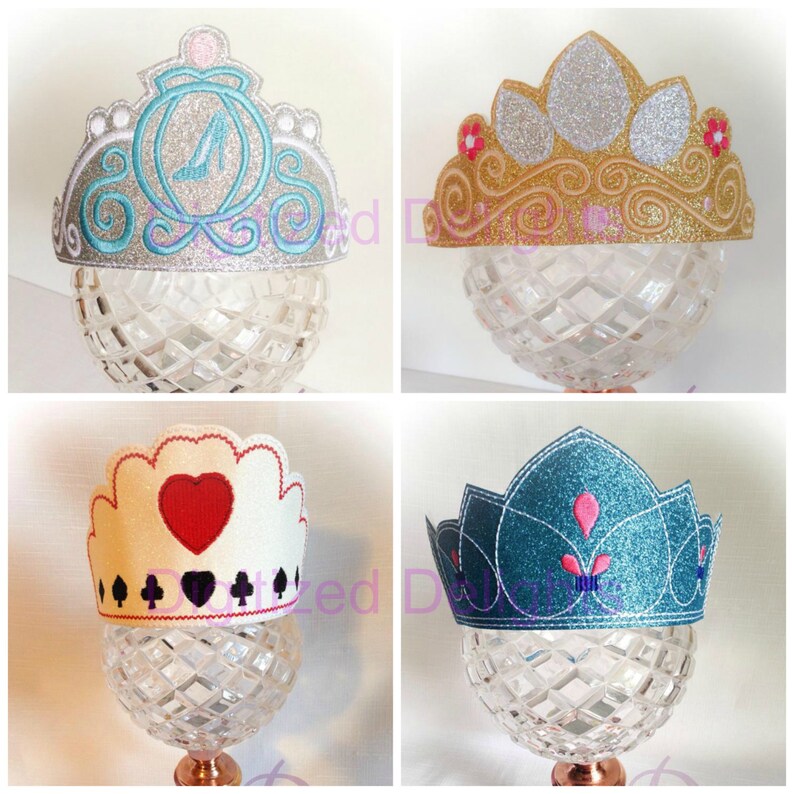 Package Crown Embroidery ITH Designs PDF Tutorial - Etsy