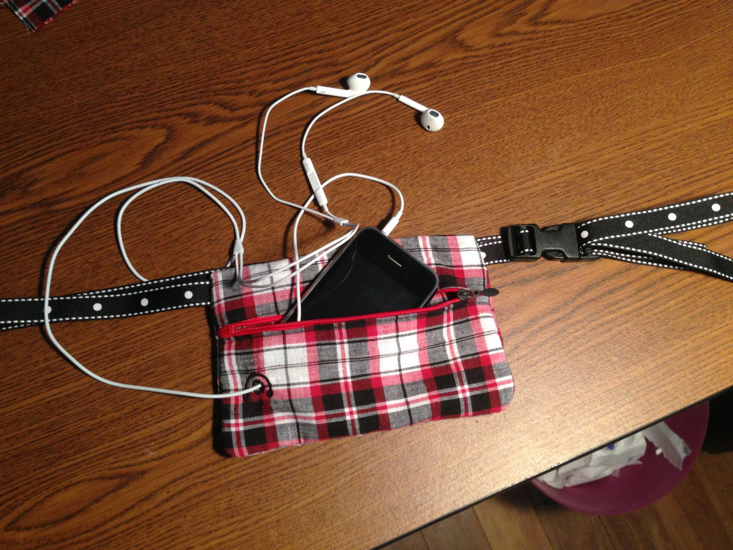 Music Player Pouch Hip Pouch Ipod Fanny Pack Embroidery Design - Etsy