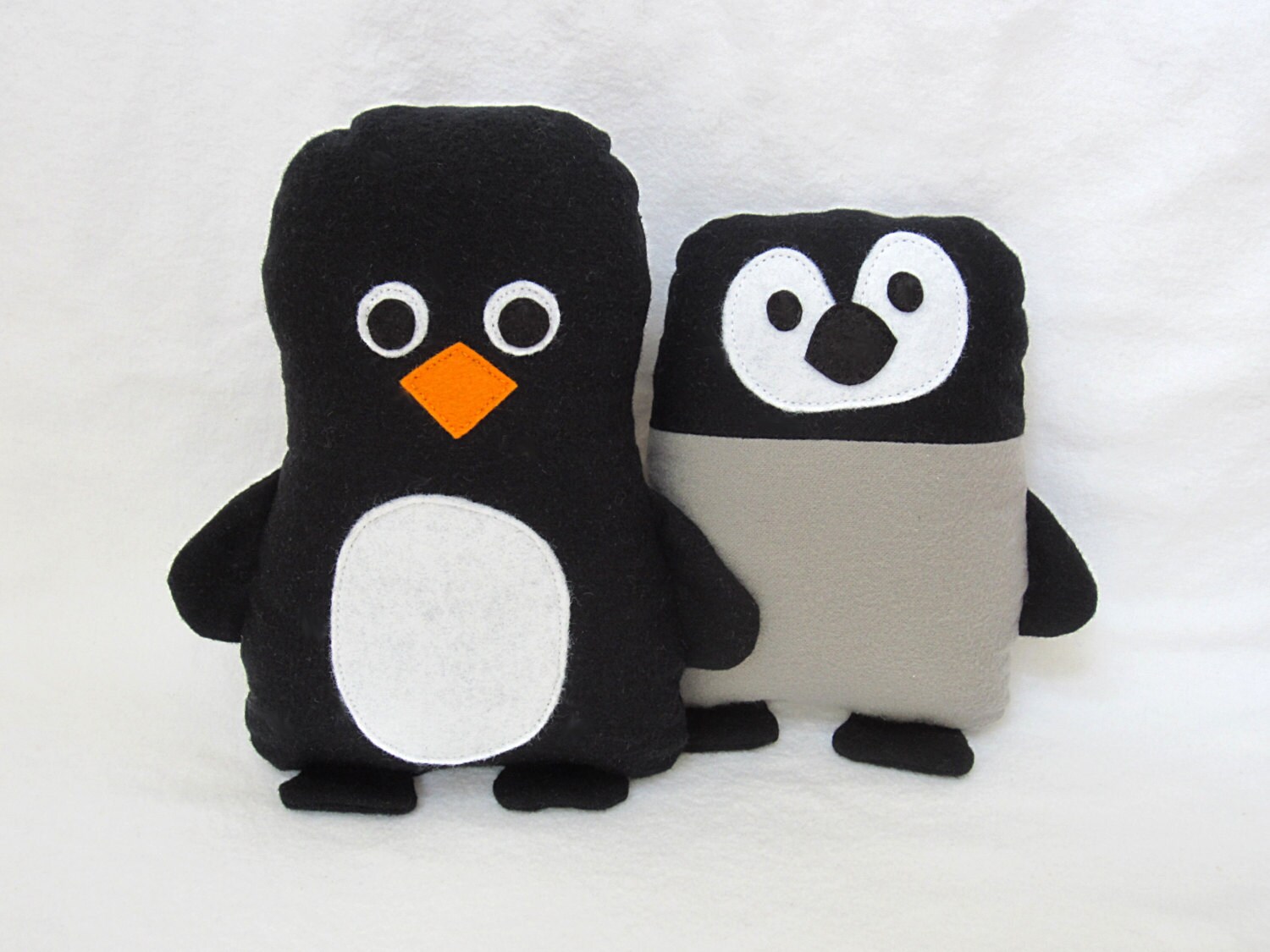 Penguin Pattern Softie Baby and Mommy Sewing Pattern as PDF | Etsy