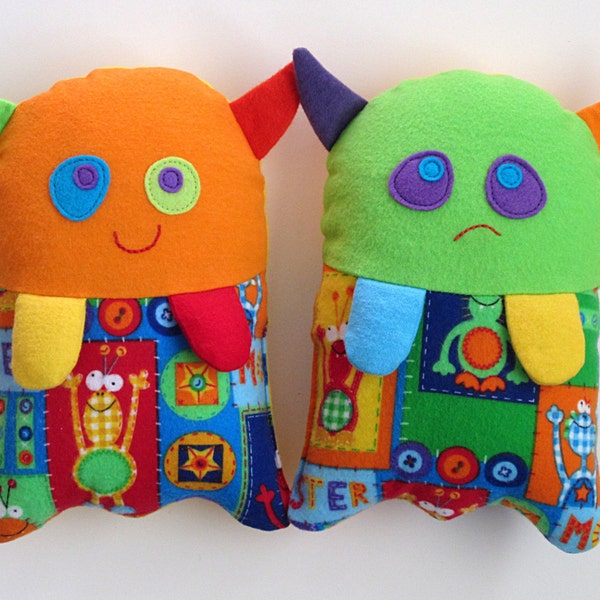 Stuffed Monster - Etsy