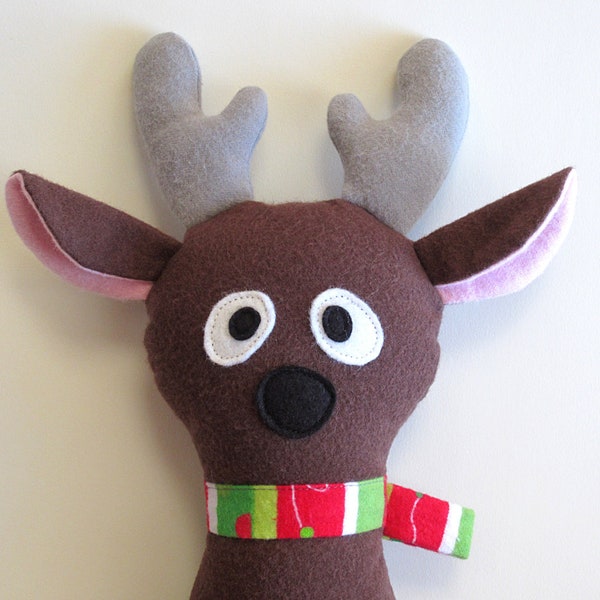 Stuffed Reindeer - Etsy