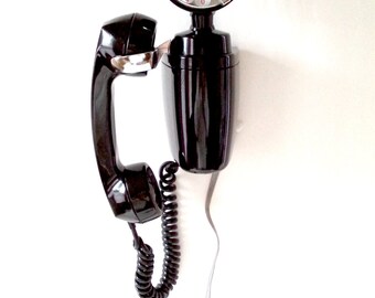 Rotary wall phone | Etsy