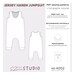 JERSEY Jumpsuit Sewing PDF Pattern for Baby/toddler // Kids Toddler 1 3 ...