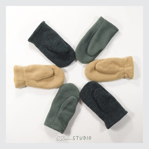 Chopper Mittens With Lining for Kids of All Sizes and Adults /10 SIZES ...