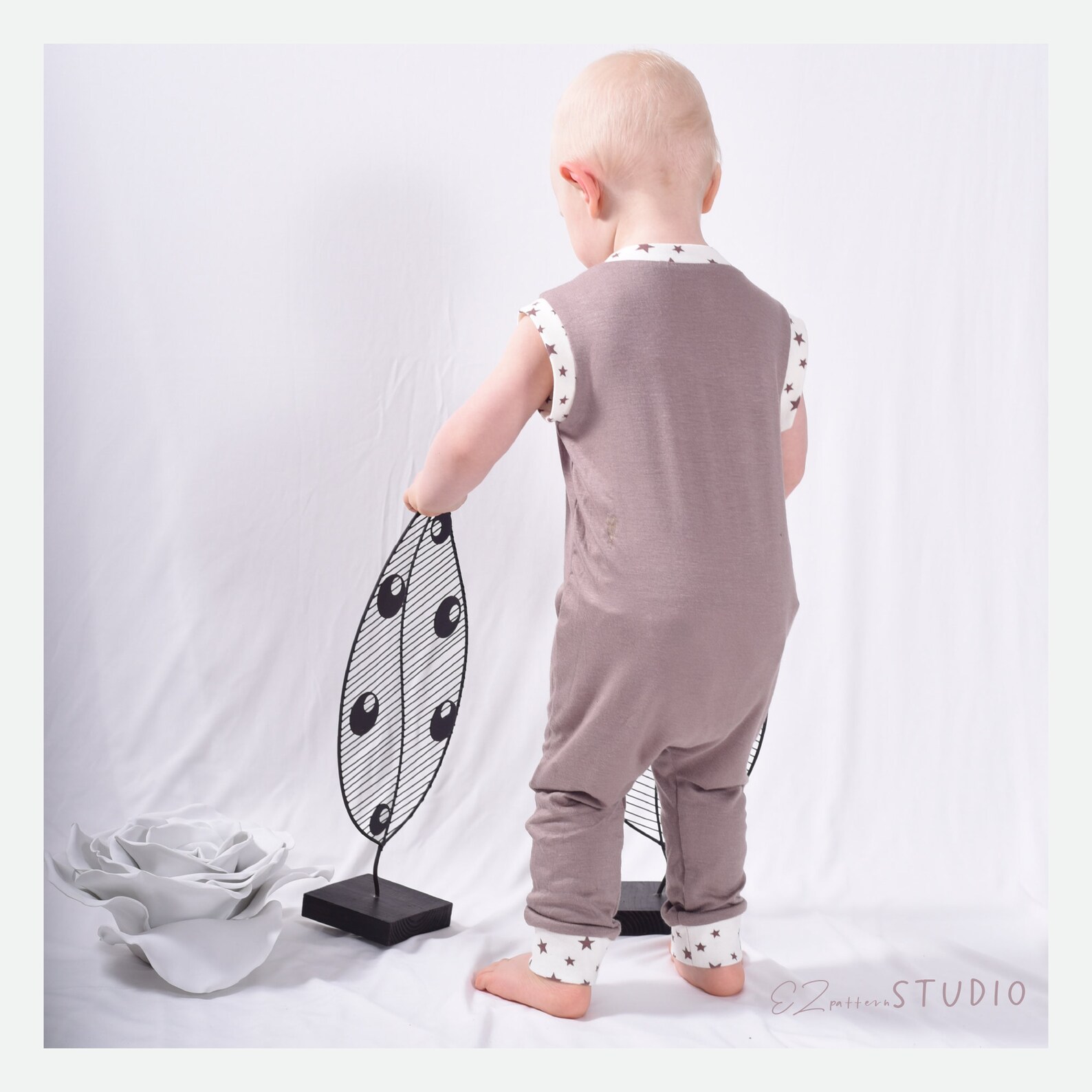 JERSEY Jumpsuit Sewing PDF Pattern for Baby/toddler // Kids - Etsy