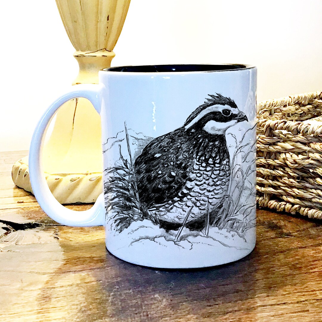 Bobwhite Quail Mug - FREE SHIPPING - Etsy