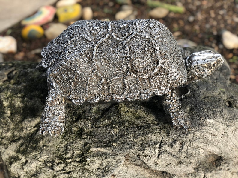 Metal Tortoise Garden Art Metal Turtle Yard Art Metal | Etsy