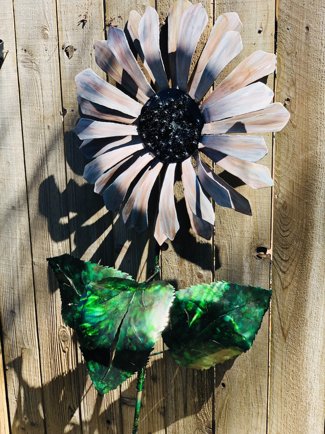 Sunflower Metal Art, Sunflower for Backyard, Yard Decor, Metal Flower ...