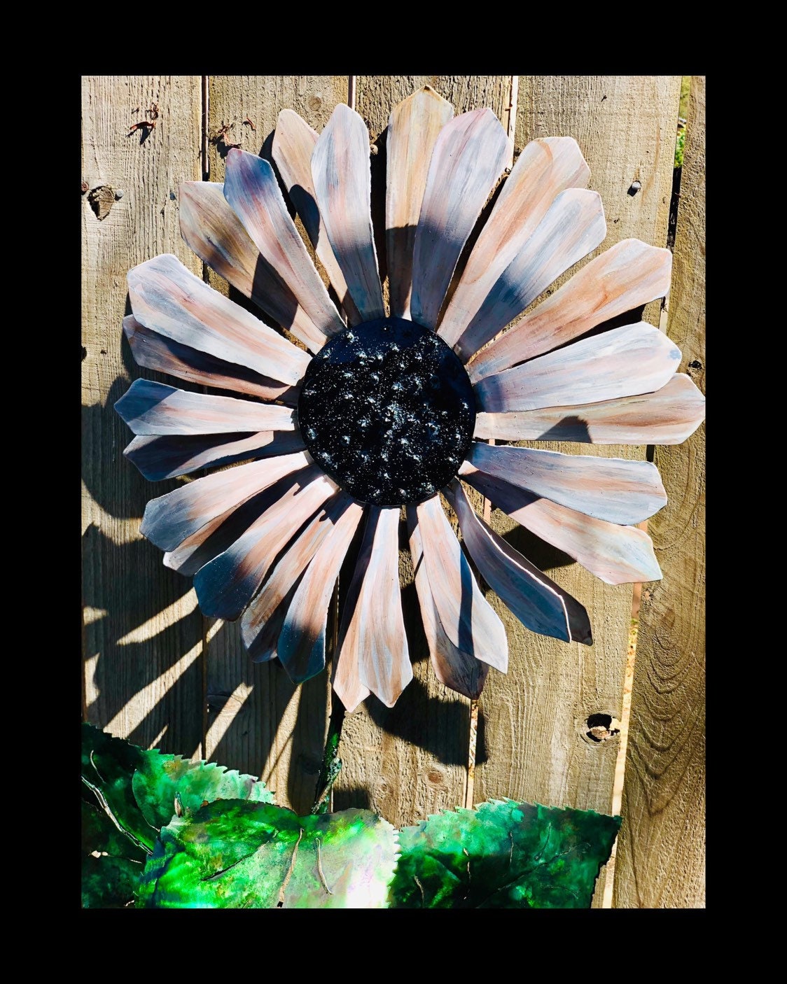 Sunflower Metal Art, Sunflower for Backyard, Yard Decor, Metal Flower ...