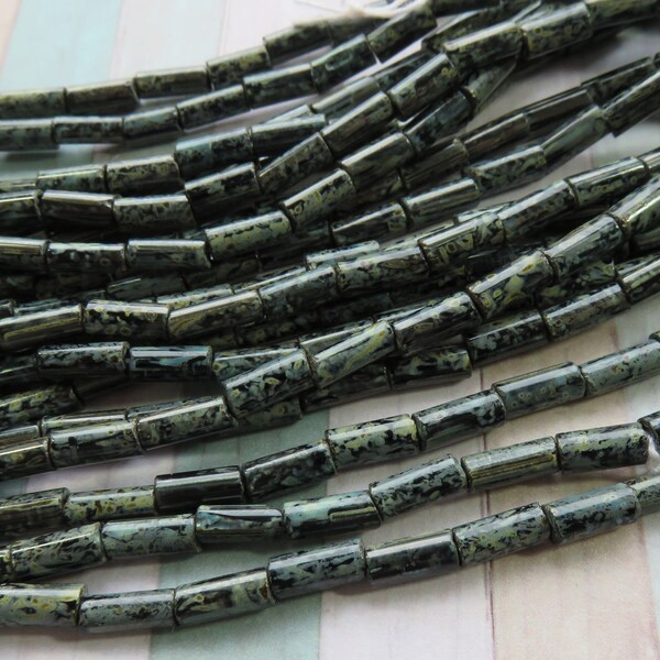 Black Bugle Beads - Etsy