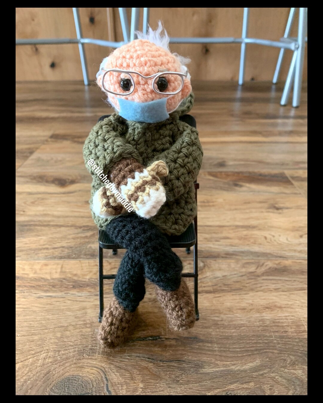 Inauguration Bernie Sanders Doll - Etsy