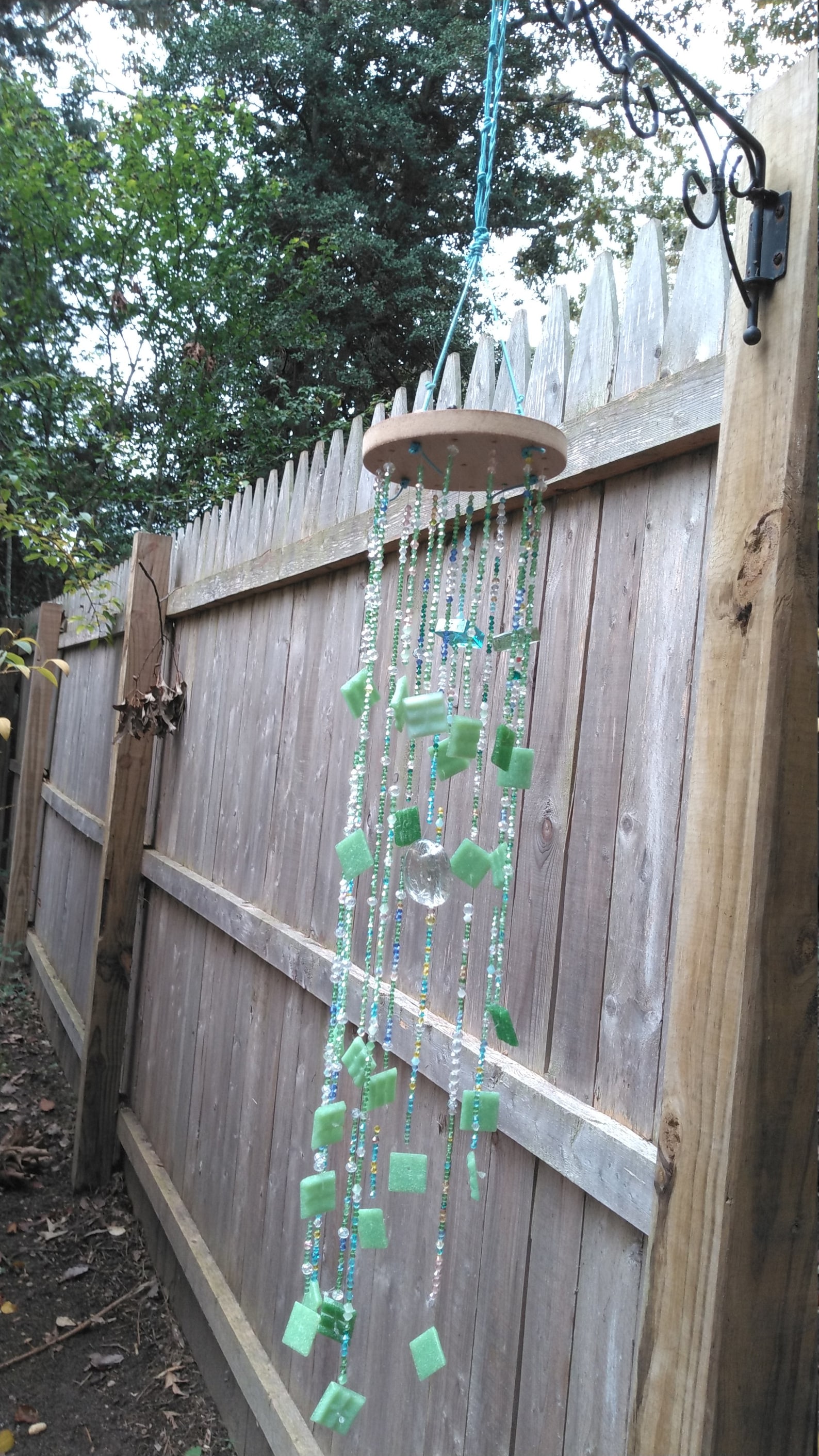 Sea Green Tiles Suncatcher,sun Catcher,window,art,yard,porch,patio ...