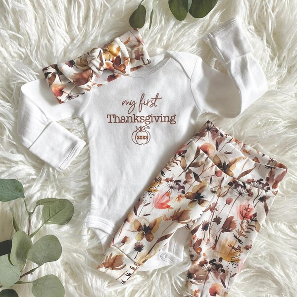 Baby Girl Coming Home Outfit Fall - Etsy