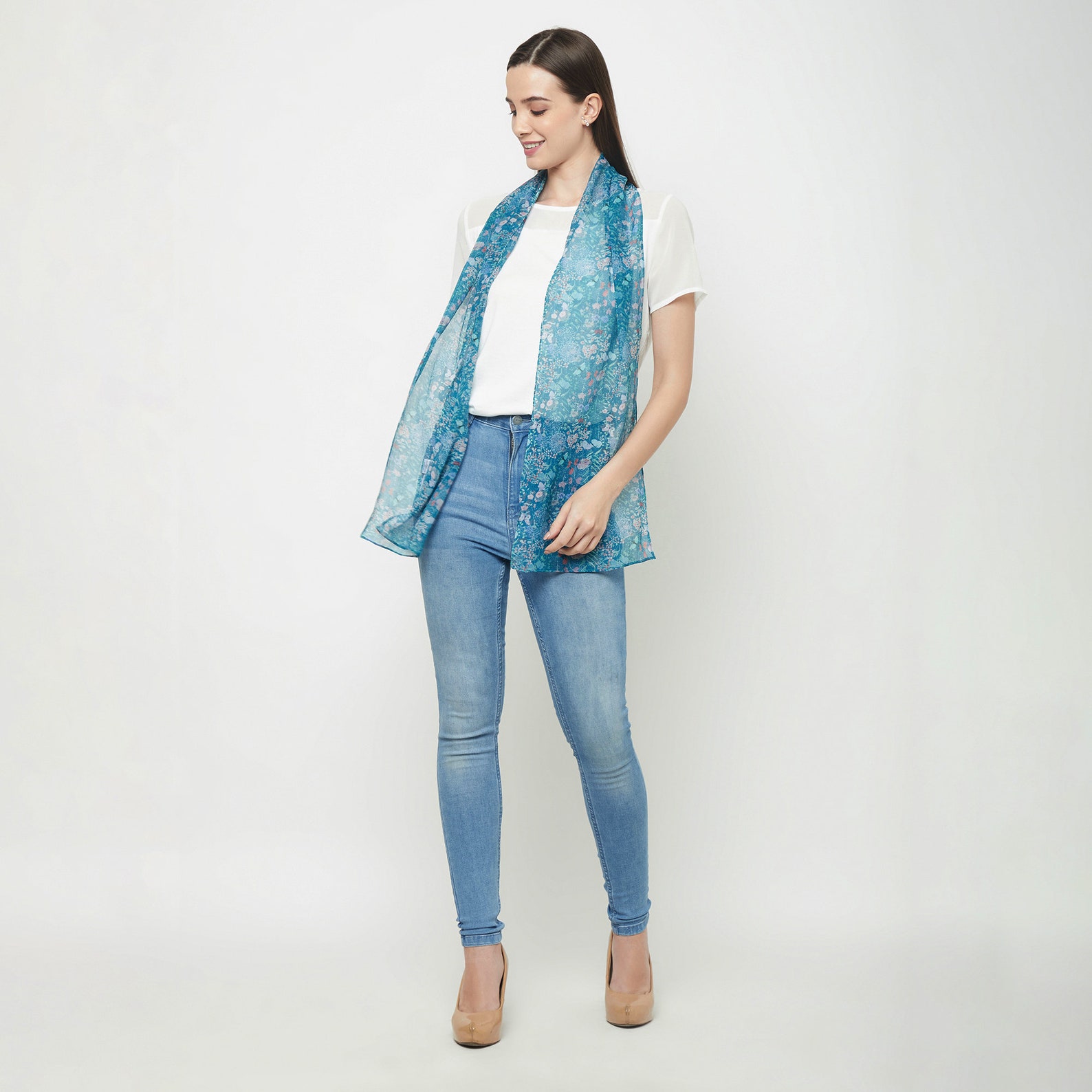 100% Silk Scarf, Neck Scarf, Long Silk Scarf, Scarf Women, Head Scarf ...