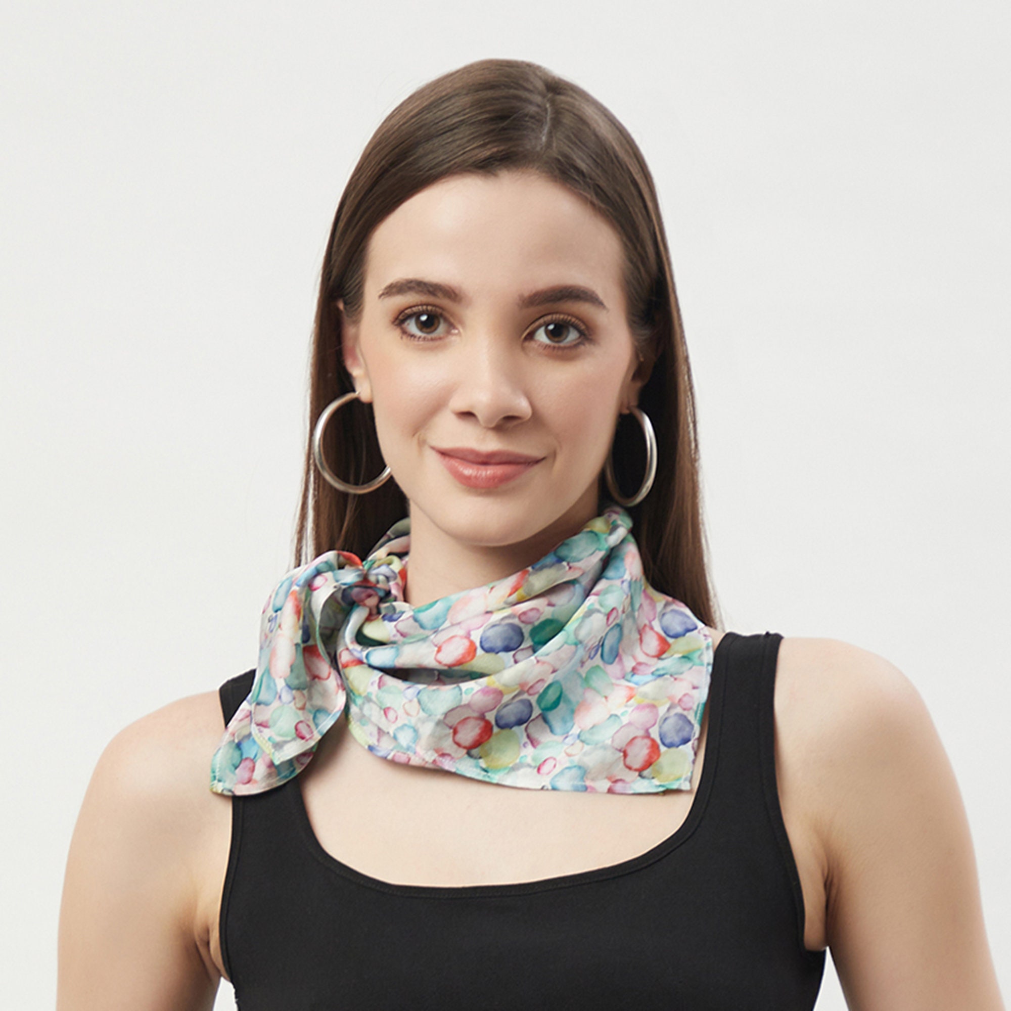 100 Silk Scarf Silk Neck Scarf Silk Bandana Silk Square Etsy Uk