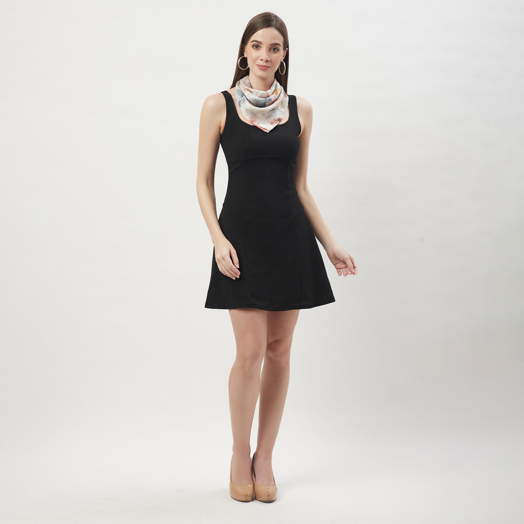 100% Silk Neckerchief Neck Scarf Bandana square scarf | Etsy