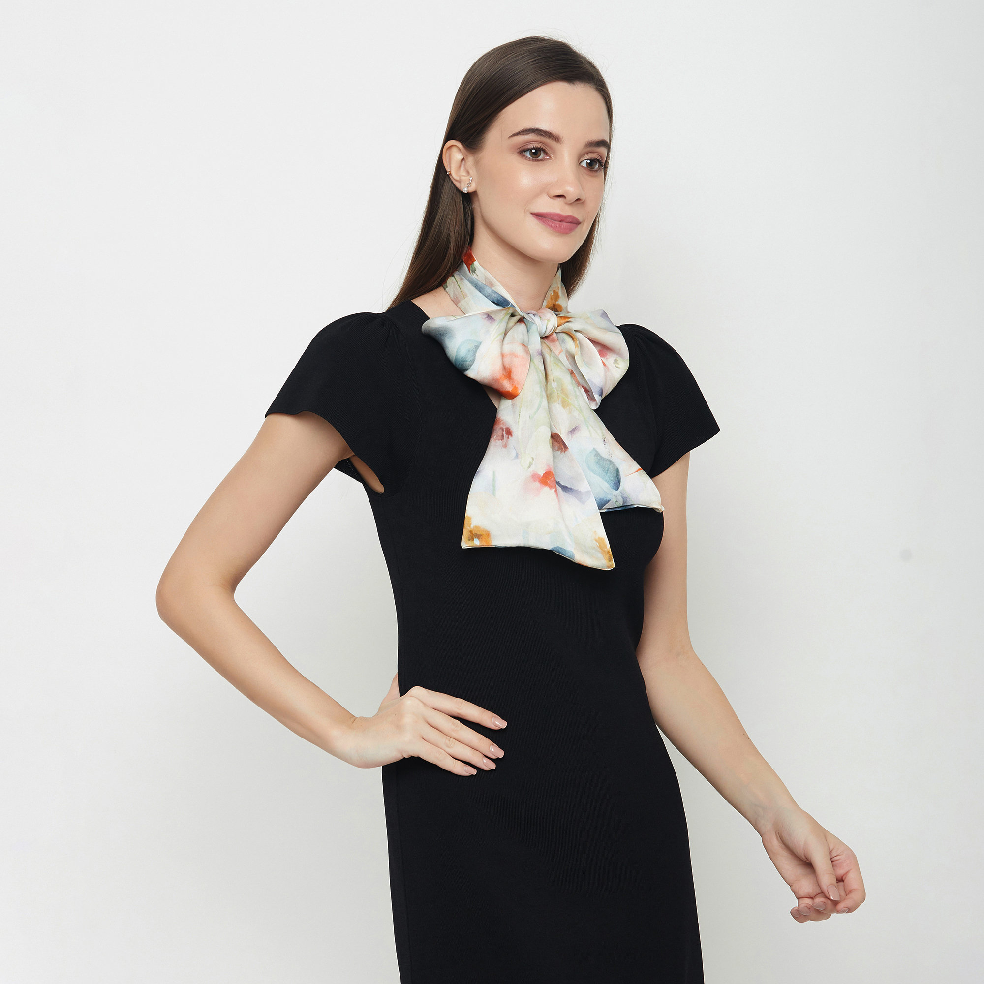 100% Silk Scarf Neck Scarf Long Silk Scarf Scarf Women - Etsy UK