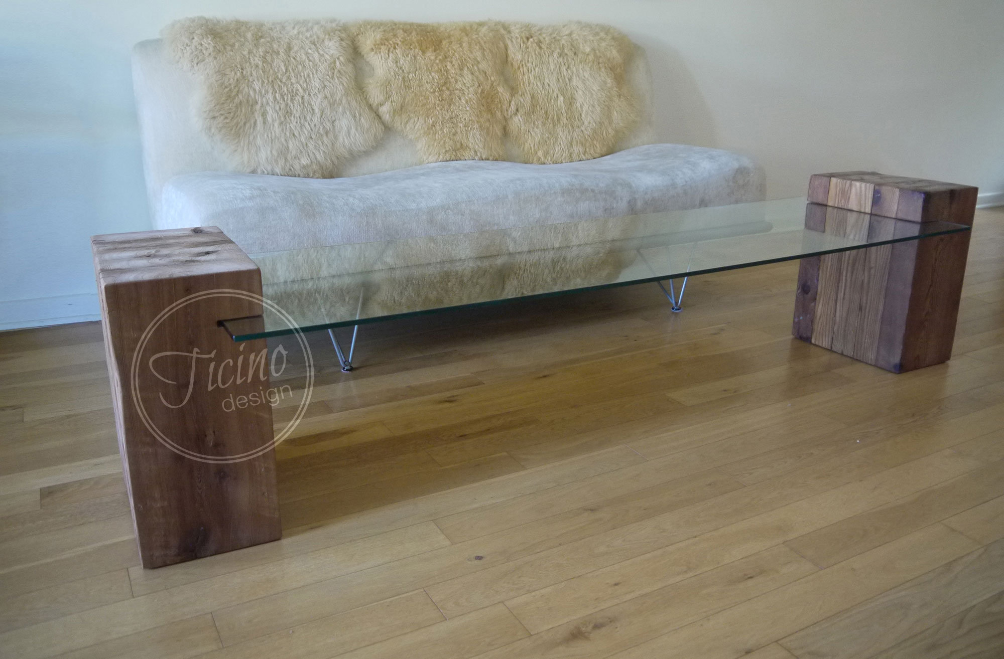 Reclaimed Wood Coffee Table Base. Rustic Coffee Table Base. | Etsy