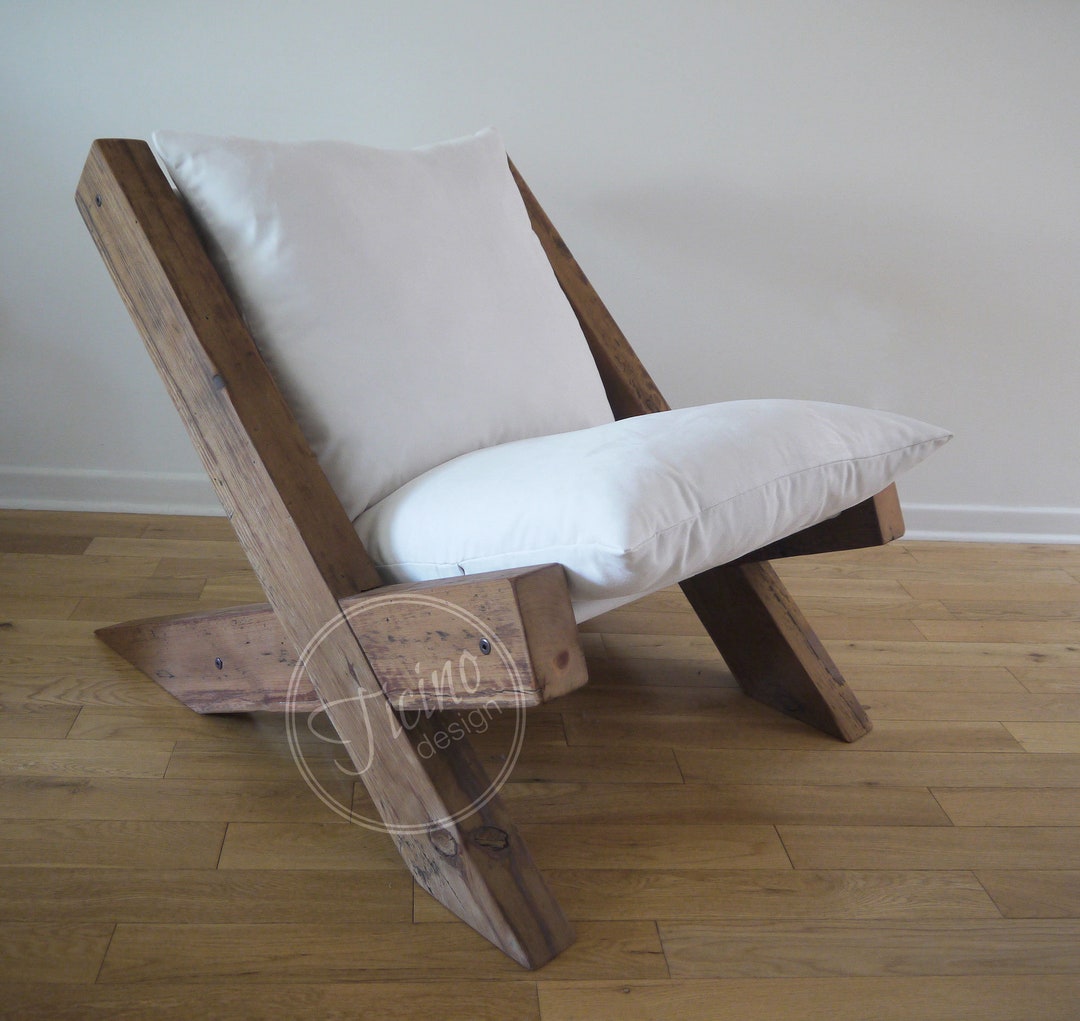 Rustic Lounge Chair. Barn Wood Lounge Chair. Rustic Arm Chair ...
