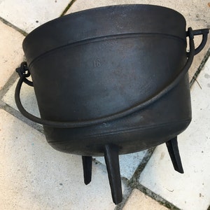 Cast Iron Cauldron-cooking Pot - Etsy
