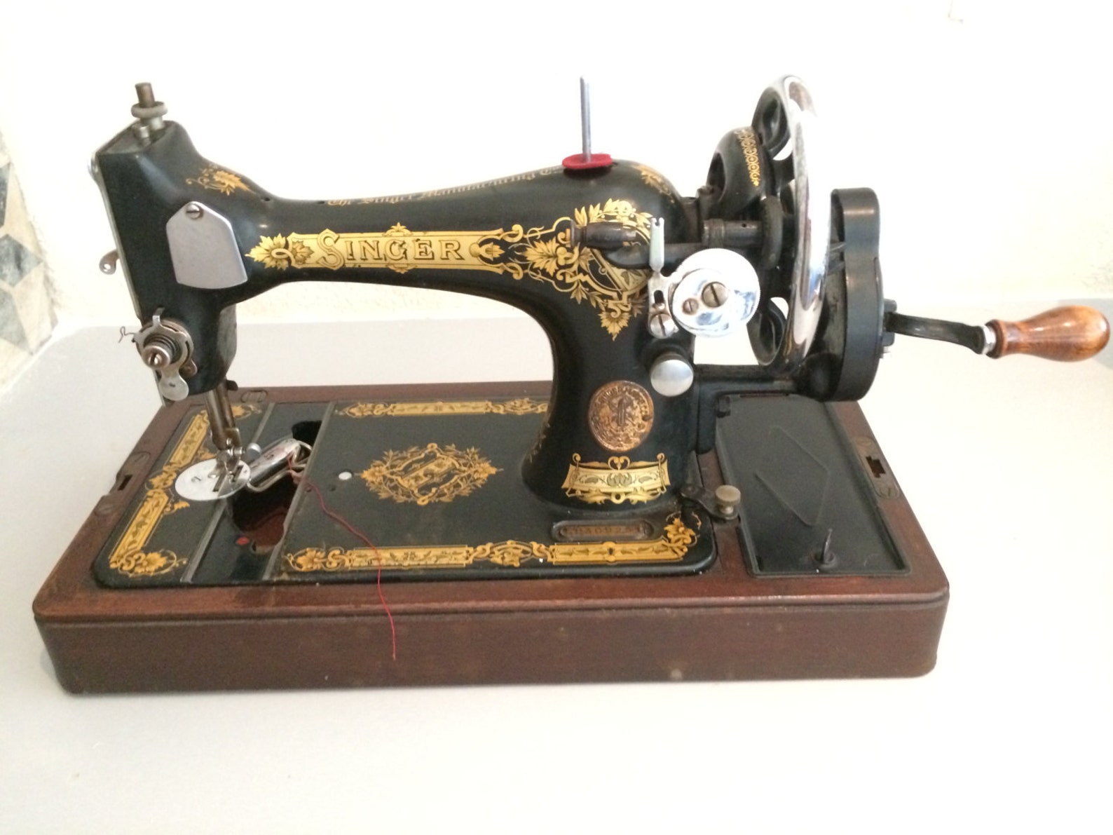 Singer Model No.28 Sewing Machine | Etsy