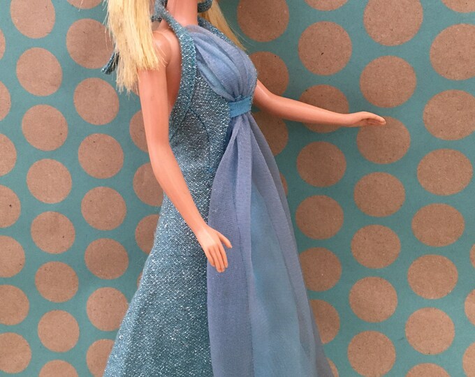 Vintage Barbie Superstar Era-1977 Best Buy Fashion #9626 Blue Maxi ...