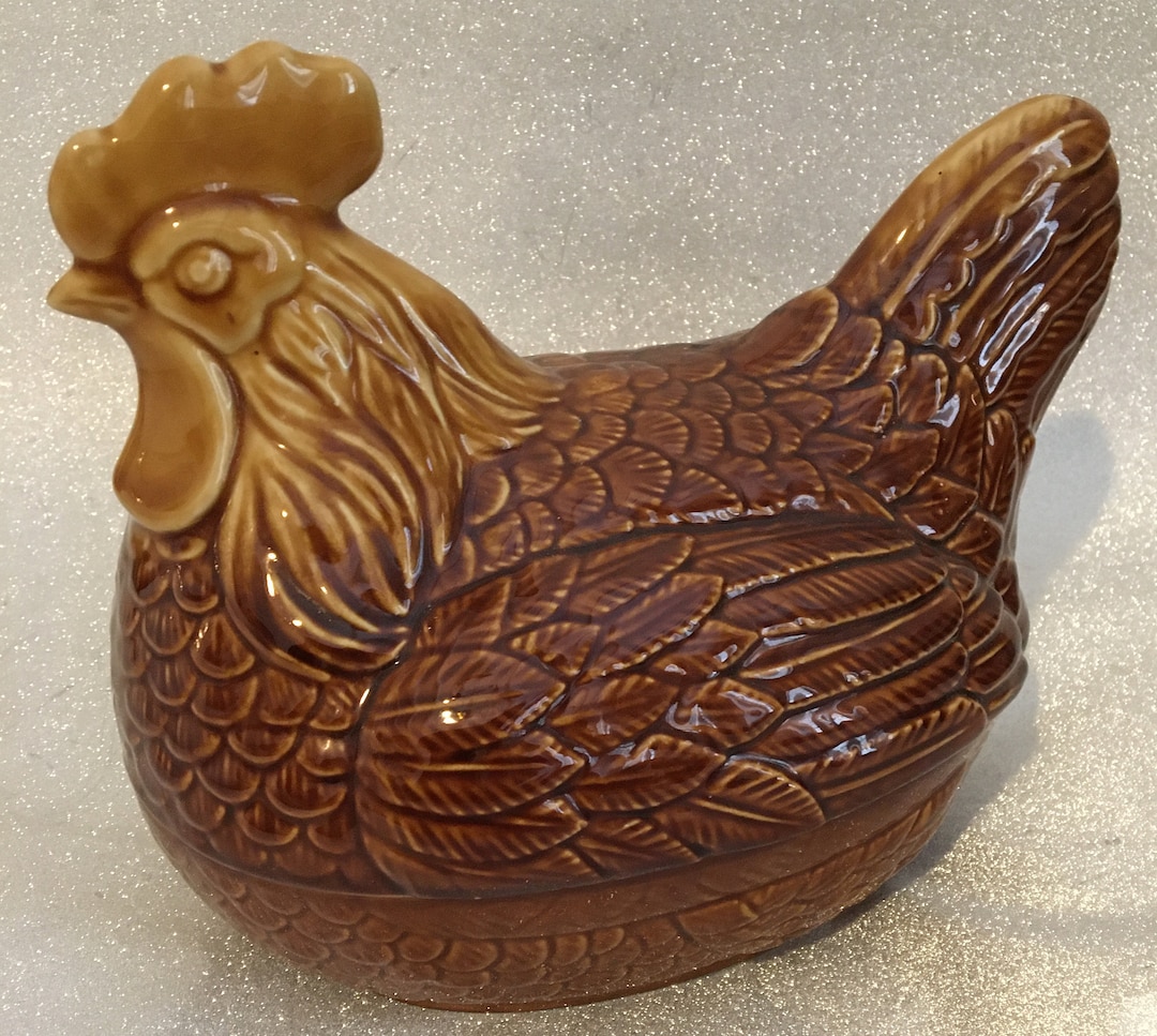 Ceramic Hen-egg Storage - Etsy