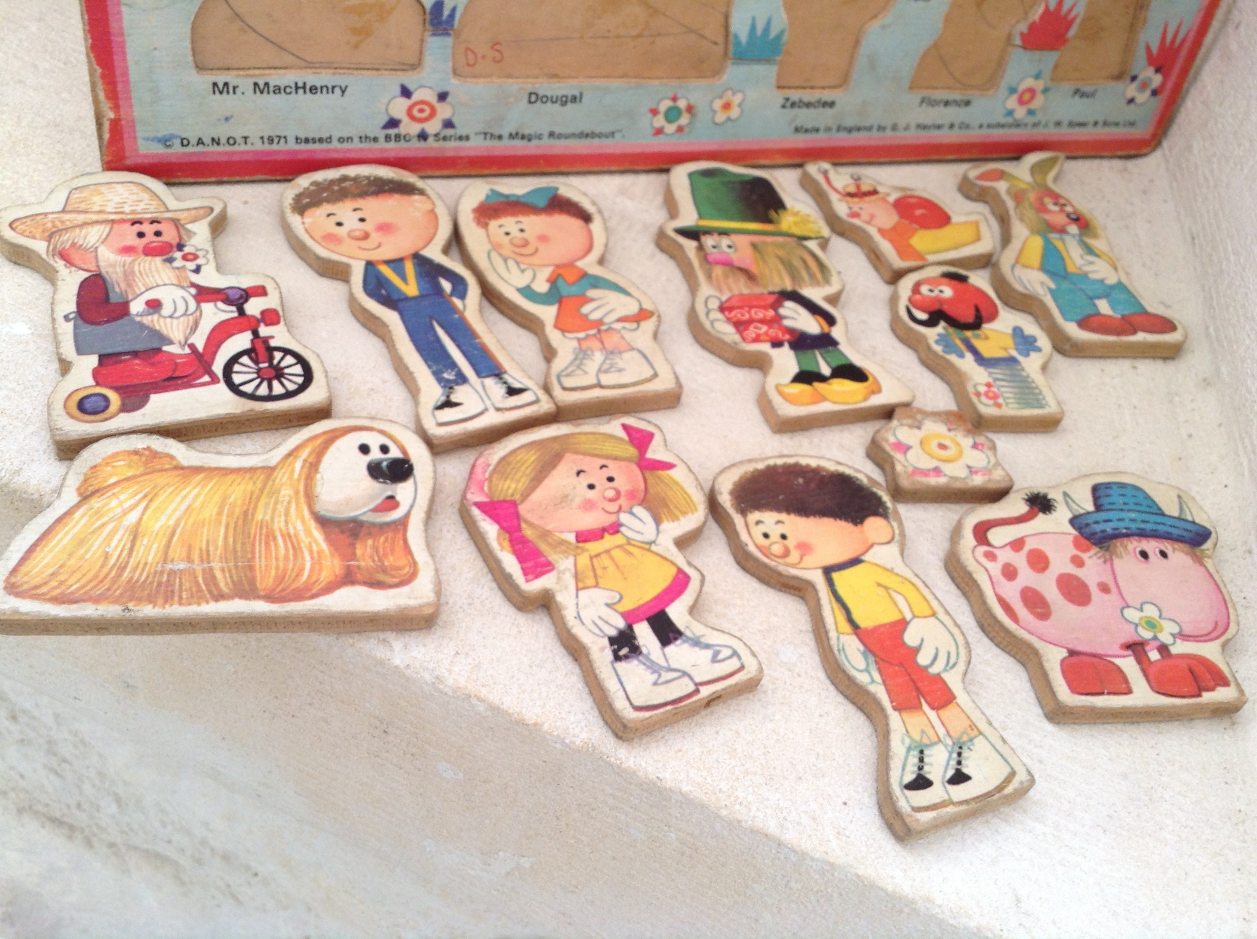 The Magic Roundabout Jigsaw Puzzle - Etsy UK