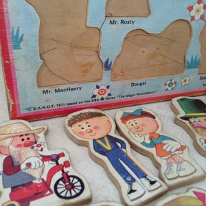 The Magic Roundabout- Jigsaw Puzzle - Etsy UK