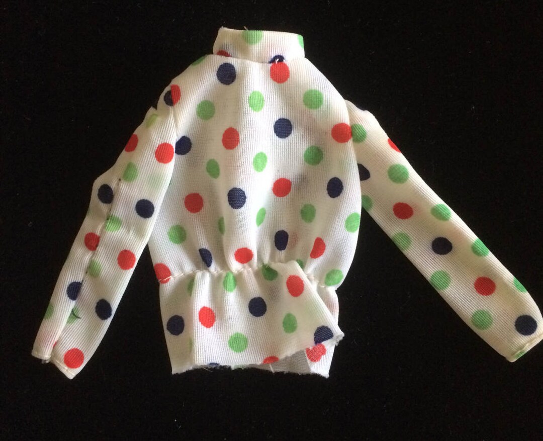 Barbie United Airlines Stewardess Spotty Blouse - Etsy