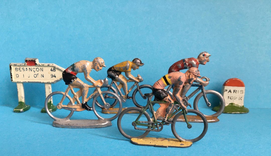 Tour De France Toy Figurine Set - Etsy