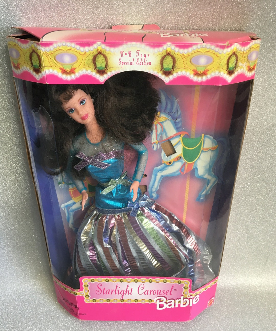 Starlight Carousel Boxed Barbie Doll - Etsy