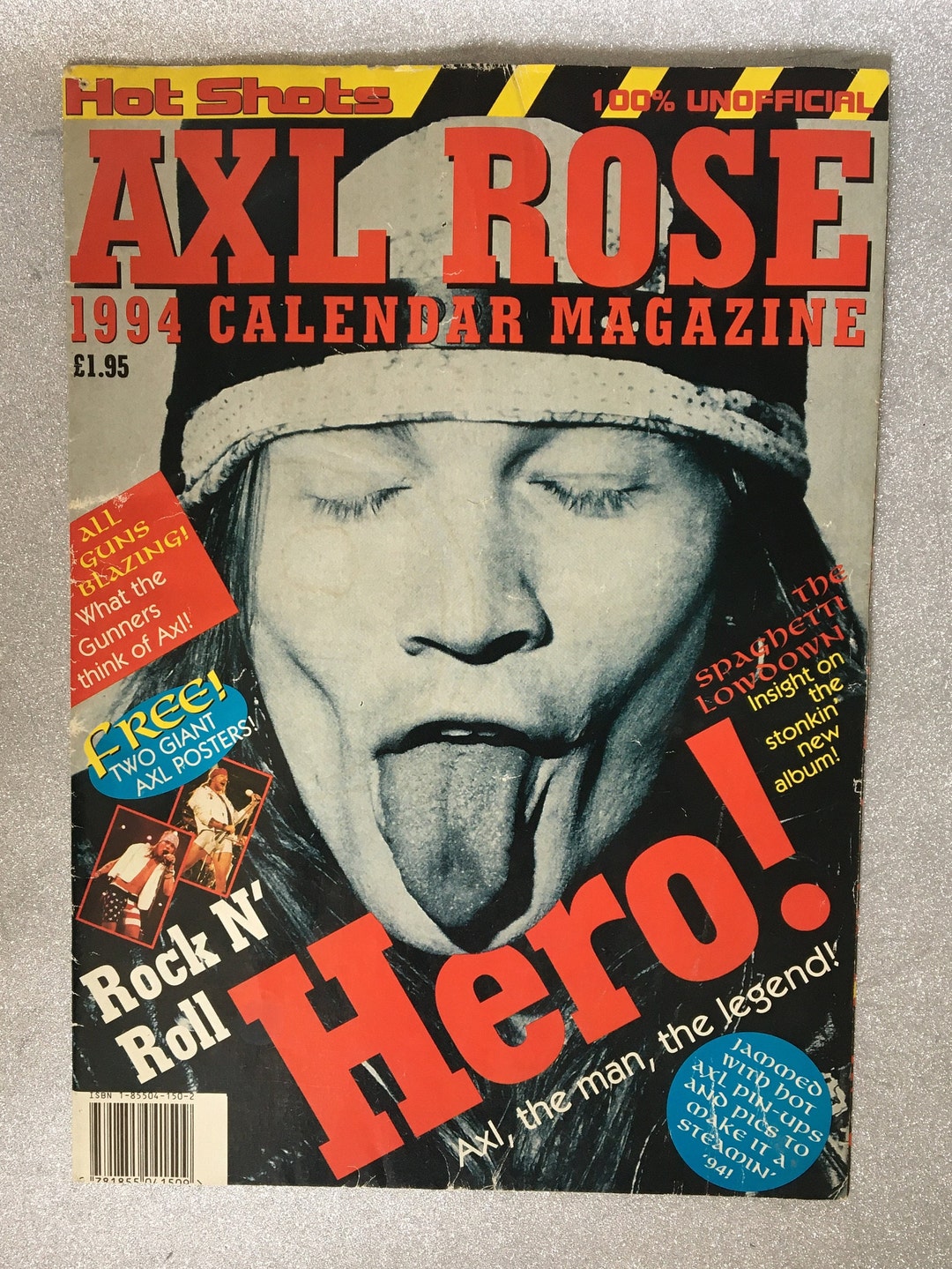 Hot Shots Axl Rose Calendar Magazine - Etsy