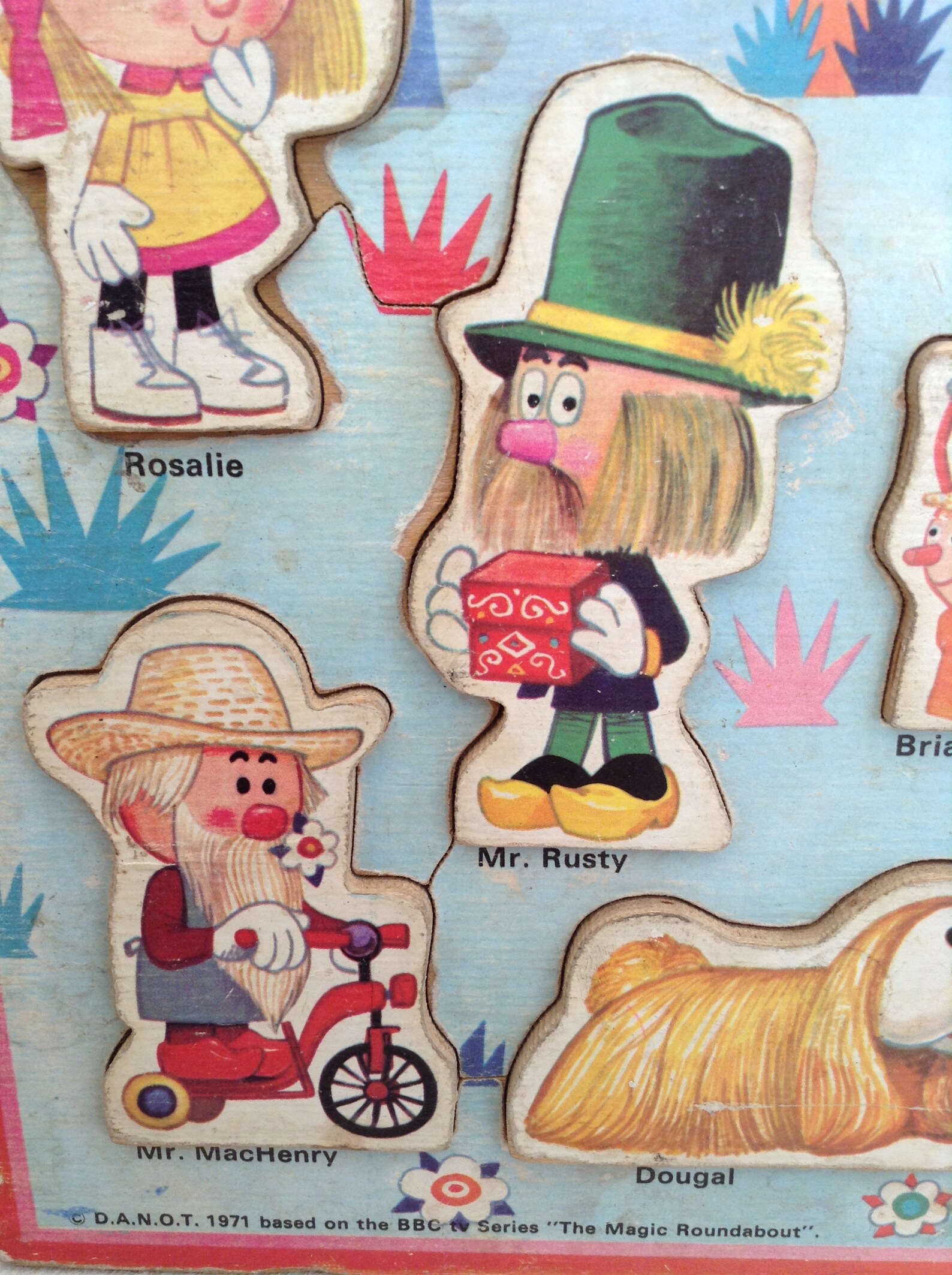 The Magic Roundabout Jigsaw Puzzle - Etsy