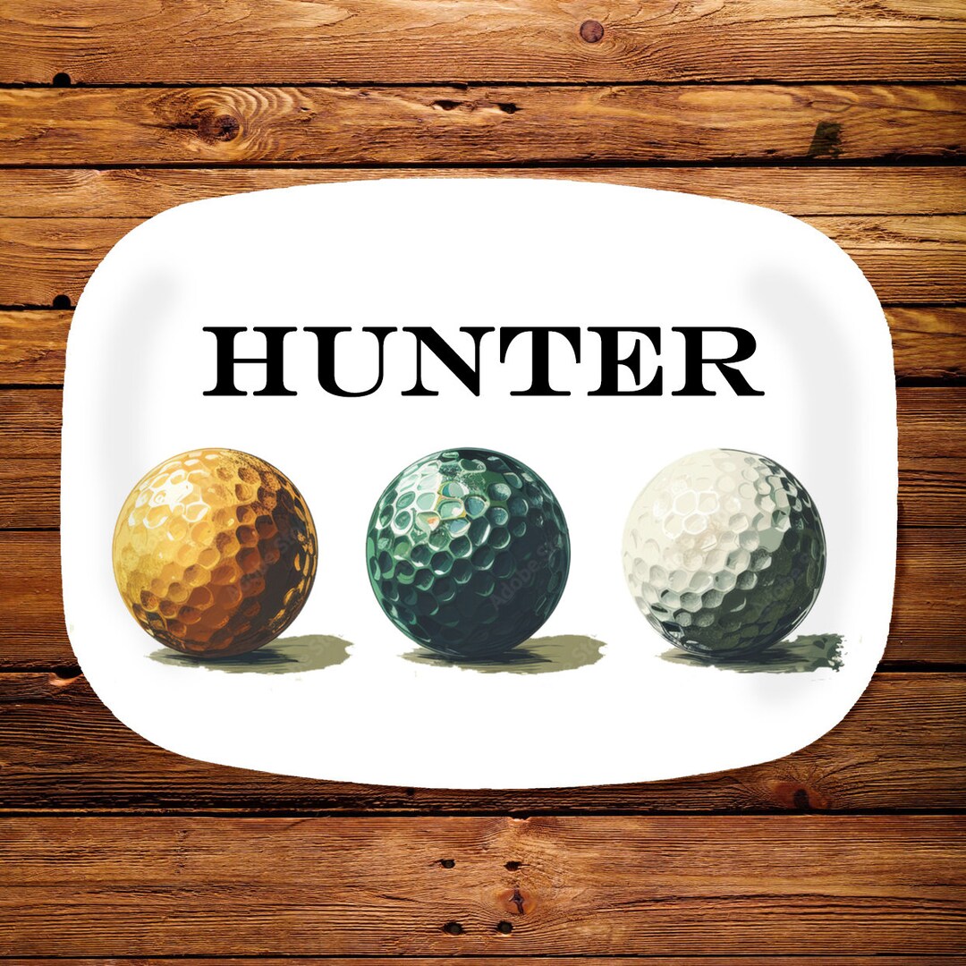 10 X 14 Unbreakable Serving Platter, Golf Bags, May Be Personalized - Etsy