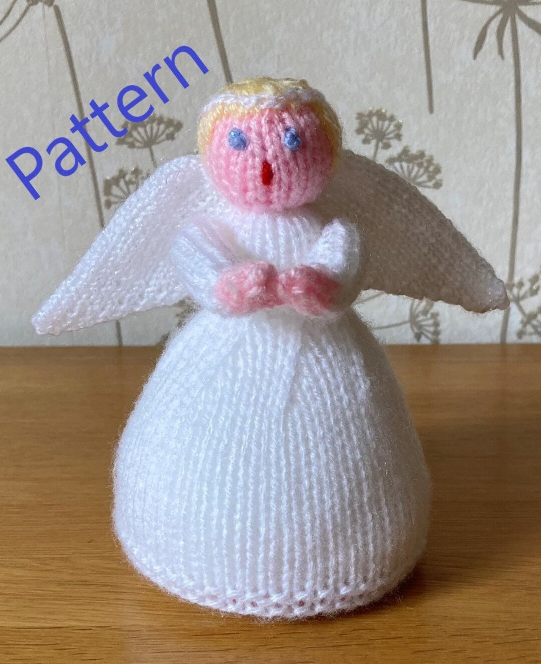PDF Knitting Pattern - Christmas Angel - Etsy