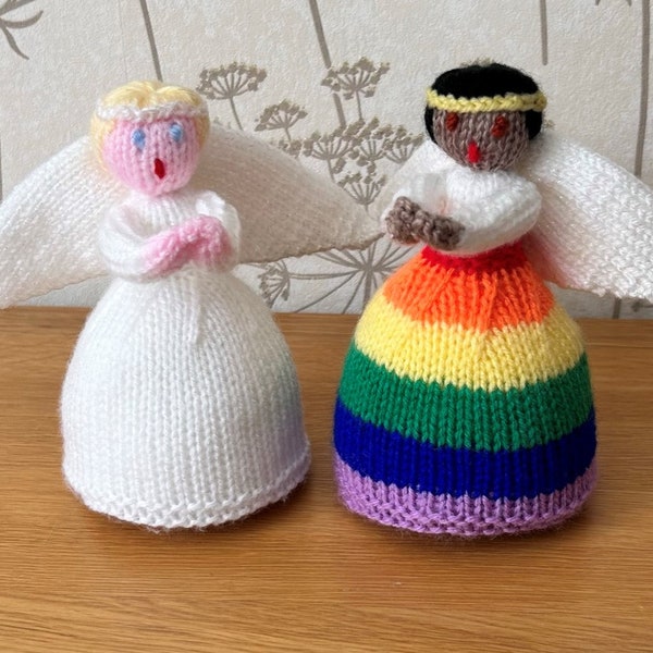Knitted Angel - Etsy